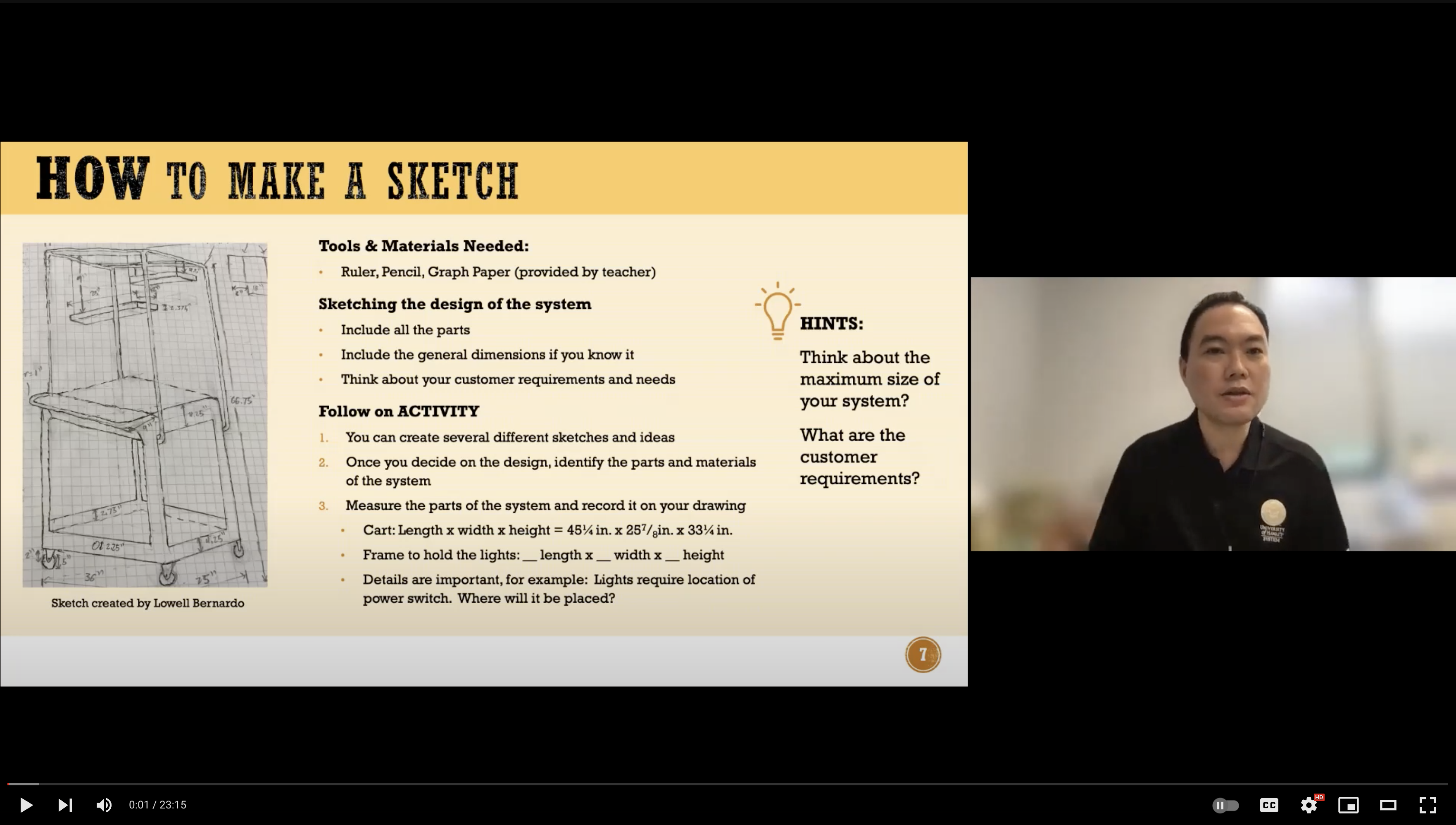 Engineering Sketching and Design Activity with Davin Sasaki - STEM Pre ...